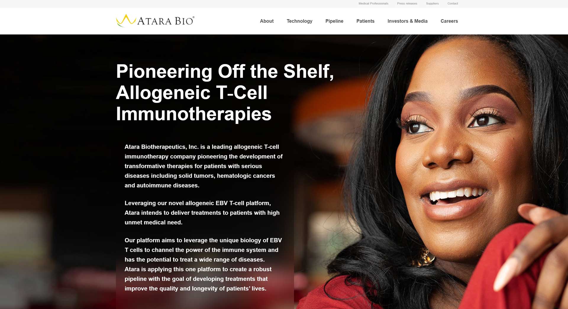 Allogeneic T-cell Immunotherapy Company - Atara Biotherapeutics